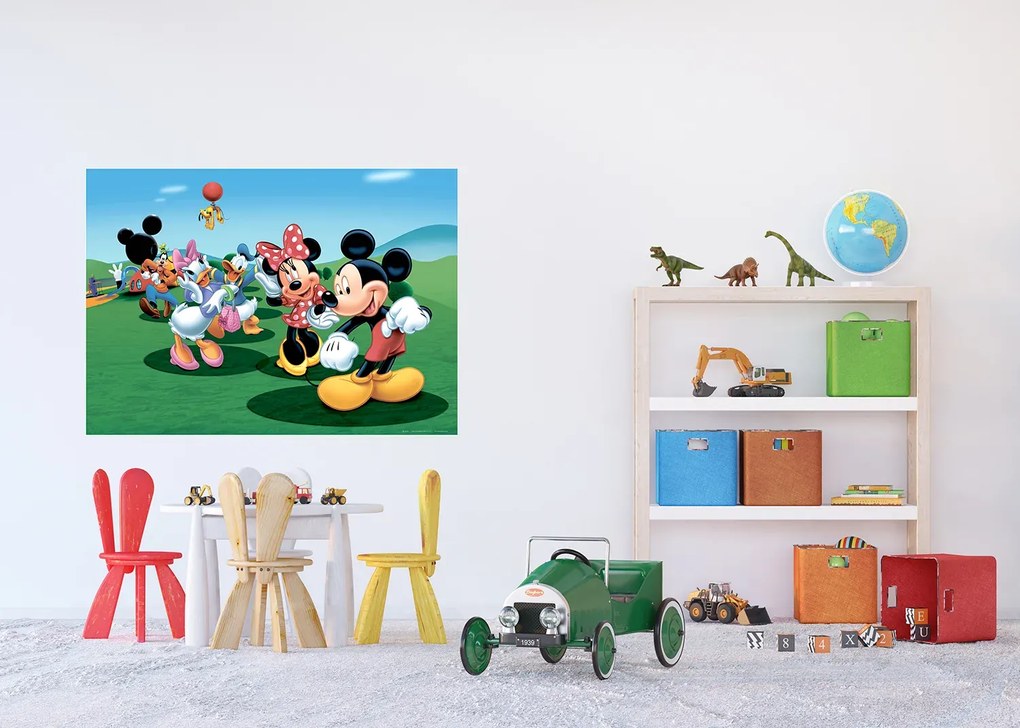 Dětská fototapeta na zed' Mickey Mouse a Přátelé, Disney | 156 x 112 cm | DFTDSS 1956