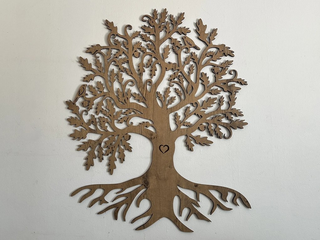 Li-Go "Dub" světelný strom 230V 68x80cm provedení povrchu: dub světlý