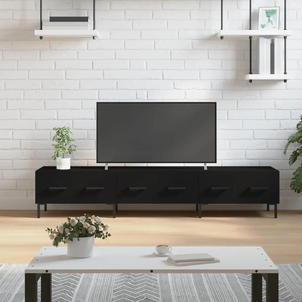 vidaXL TV skříňka 150x36x30 cm kompozitní dřevo [829159] Barva: Betonová šedá