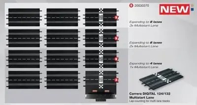 Carrera 30370 D132 | D124 - Počítadlo kol pro 4-8 drah