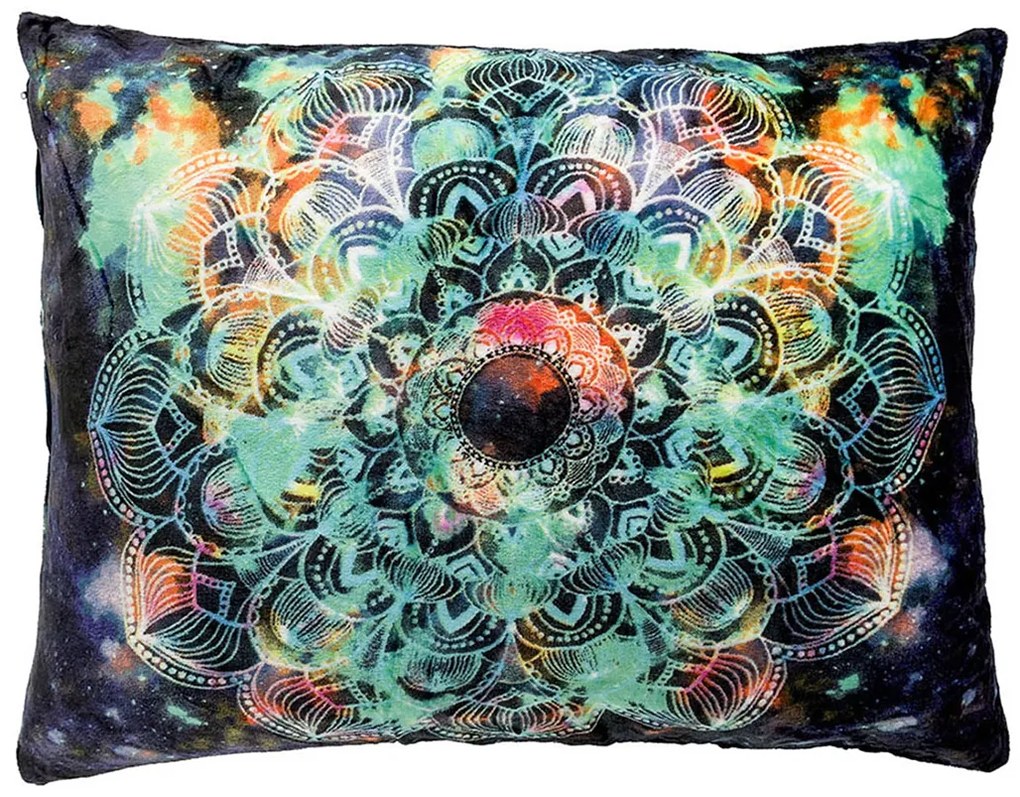 XPOSE® Mikroplyšový povlak na polštář MANDALA 4 70x90 cm