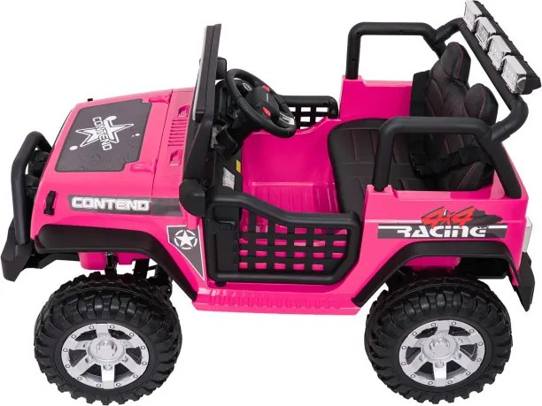 Elektrické autíčko Jeep BEAST 4x4 růžové