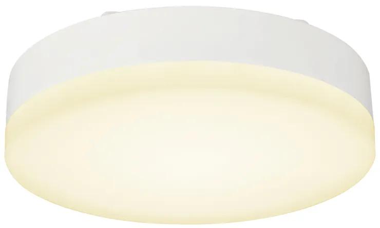 Stropní/nástěnná lampa Straight bílá Rozměry: Ø  28 cm, výška 6 cm