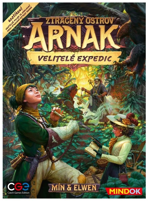 Ztracený ostrov Arnak: Velitelé expedic