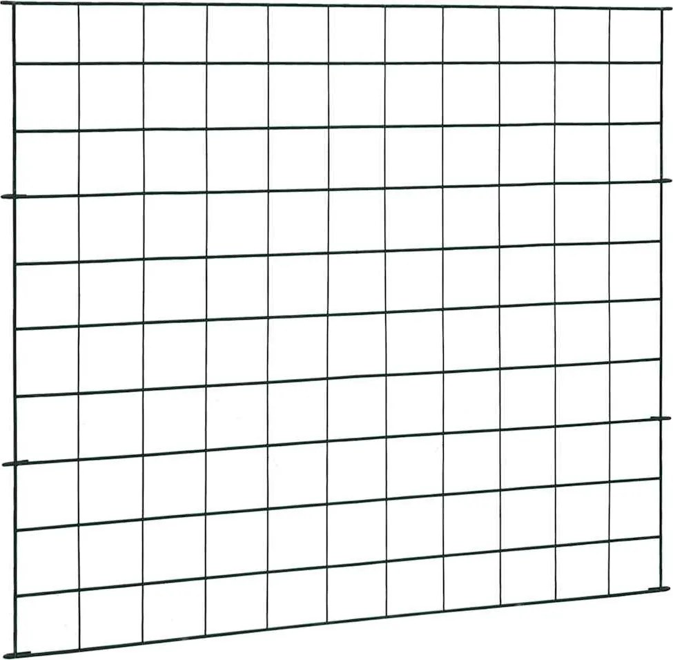Zahradní plot 77,5 x 64 cm zelený 146102