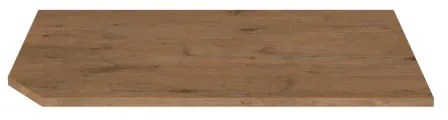 Pracovní deska Woodline, Typ zakončení pracovní desky: pracovní deska levá, Délka: 90 cm