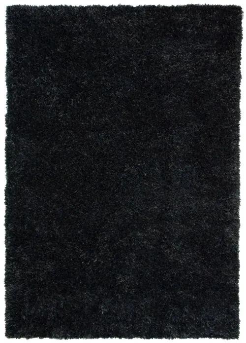 Vopi | Kusový koberec Glamour K11508-01 black - 80 x 150 cm