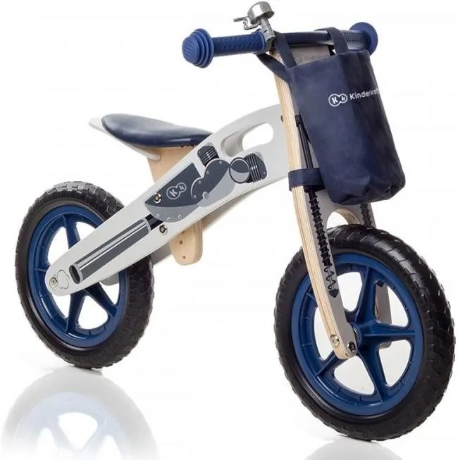 KinderKraft dětské odrážedlo Runner Motorcycle s příslušenstvím, modrá