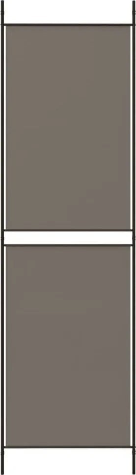 vidaXL 6dílný paraván 300x200 cm textil [350238] Barva: antracitová