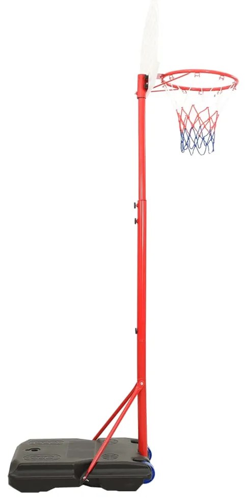 vidaXL Přenosná basketbalová hrací sada nastavitelná 200–236 cm
