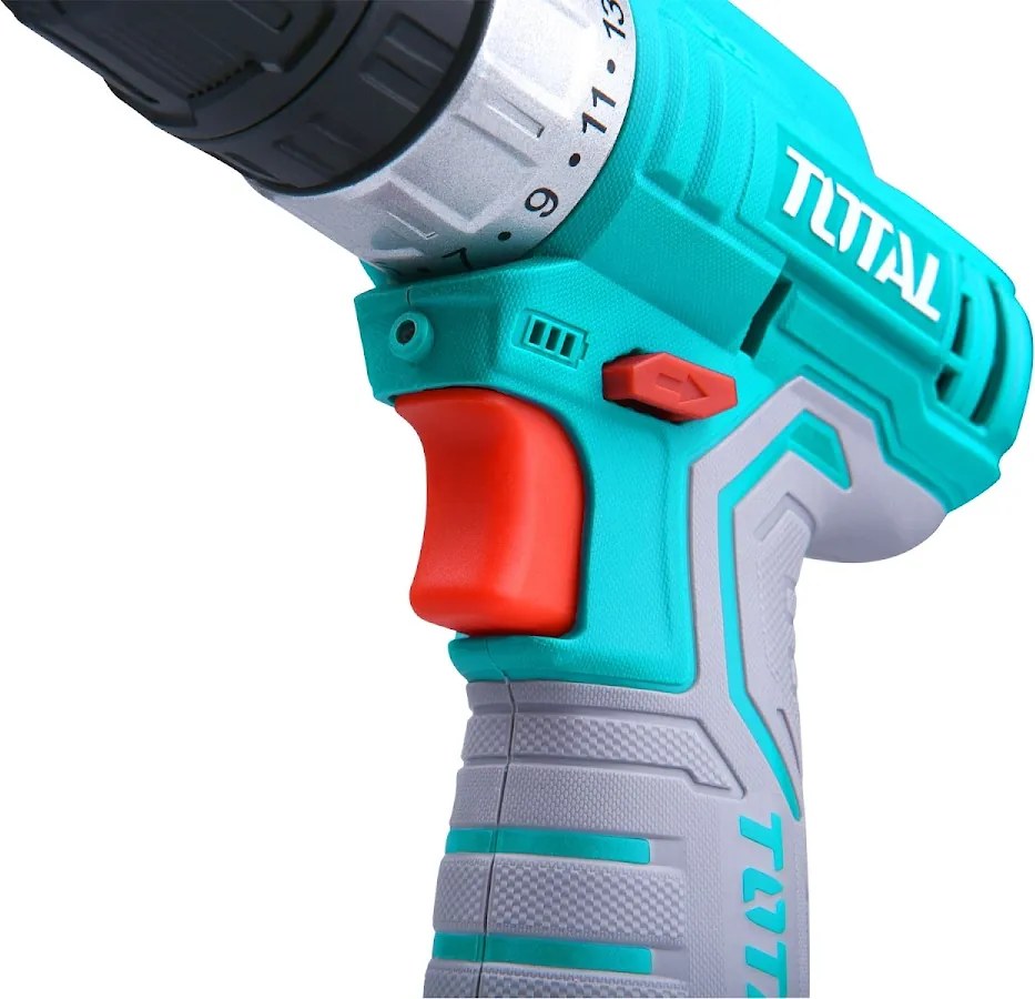 Vrtací šroubovák AKU, 12 V Li - ion (2x), 1500 mAh TOTAL TDLI1232