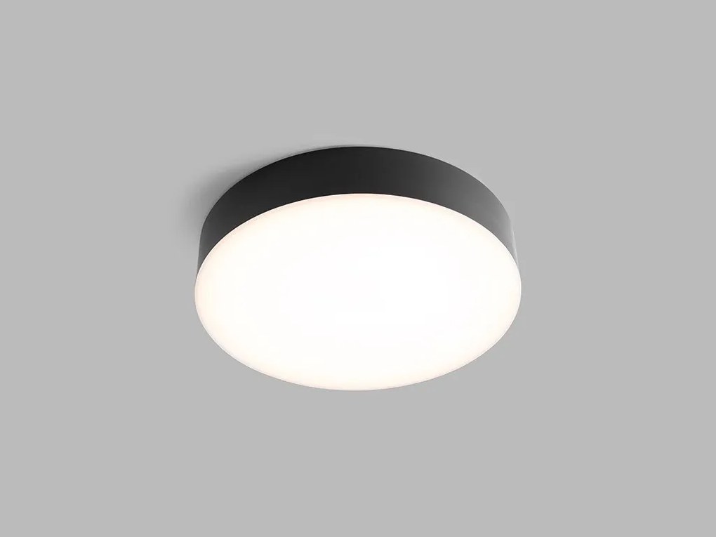 LED2 5200154D LED2 Stropní venkovní svítidlo DRUM, A DALI/PUSH 3CCT 21W 3000K/4000K/6500K antracit - LED2 Lighting
