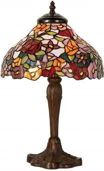 ClayreC Stolní lampa Tiffany Flower Meadow 5LL-1130