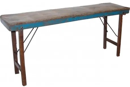 Industrial style, Vintage konzolový stolek 70 x170 x40 cm (621)