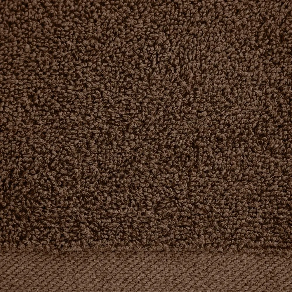 Ručník Smooth 2 50x90 37 hnědý 500 g/m2 froté Eurofirany