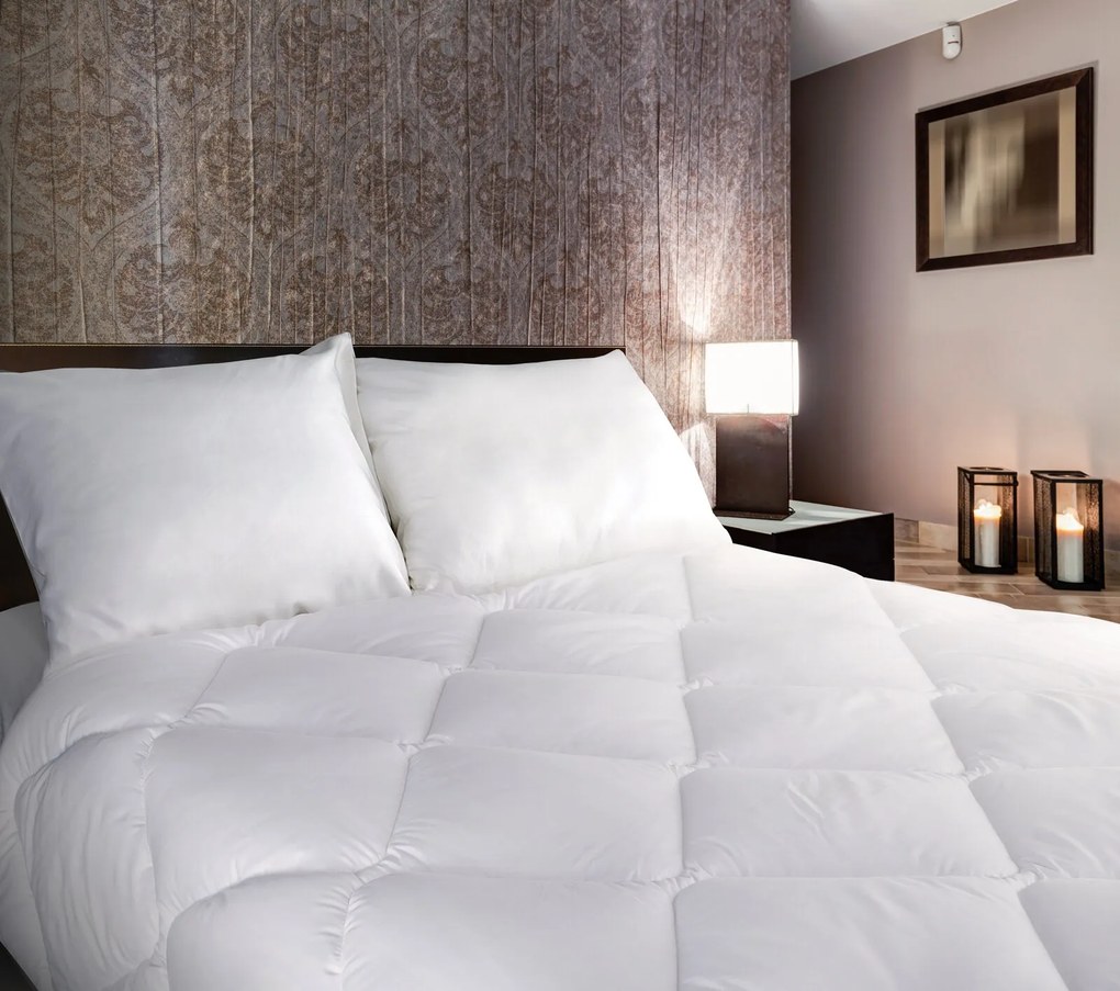 PAPLON SILVER 200X220 CM BÍLÁ