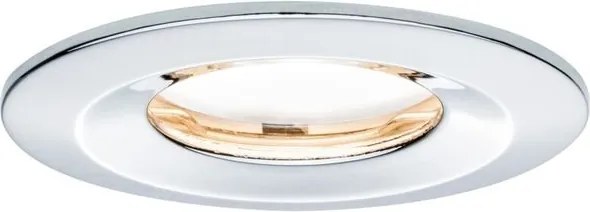 P 93883 Zápustné svítidlo LED Coin Slim IP65 kulaté 6,8W chrom 1ks stmívatelné - PAULMANN
