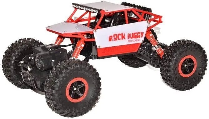 Rc auto wiky rock buggy - red scarab auto