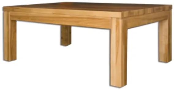 Drewmax Konferenční stůl st311 S100 masiv dub - šířka desky 4 cm dub bělený