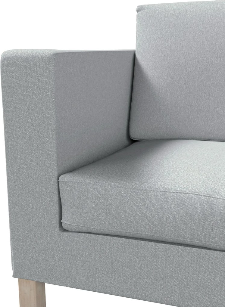Potah na pohovku IKEA Karlanda 2-místná, krátký barva šedá látka pletený vzor