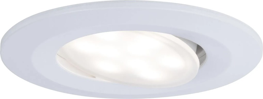 P 98197 LED vestavné svítidlo Calla 10ks sada IP65 kruhové 90mm 30° 10x5W 230V CCT bílá mat - PAULMANN