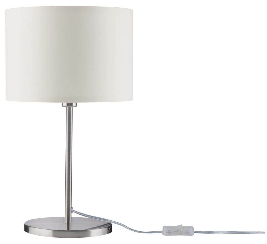 Paulmann Tessa stolní lampa Creme/kov kartáčovaný bez zdroje světla, max. 40W E14 709.23 P 70923 70923