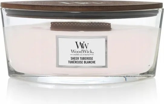 Svíčka Hearthwick Sheer Tuberose WoodWick