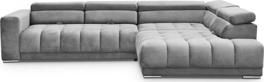 Casarredo - Komfort nábytek Rohová sedací souprava FASANO výběr látek SK1 | potah: etna 22,Umístění rohu: roh na pravé straně (viz obrázek)