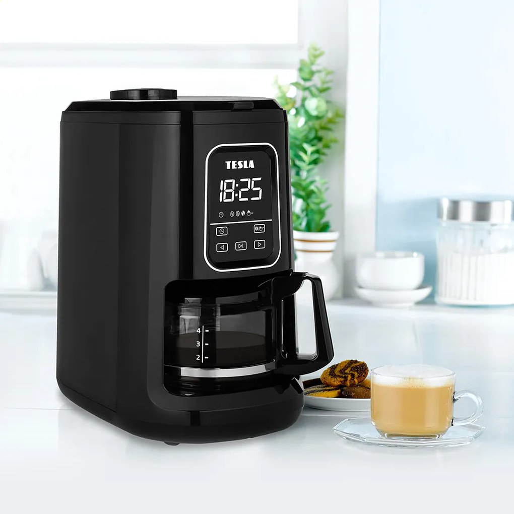 TESLA CoffeeMaster ES400 - kávovar s mlýnkem