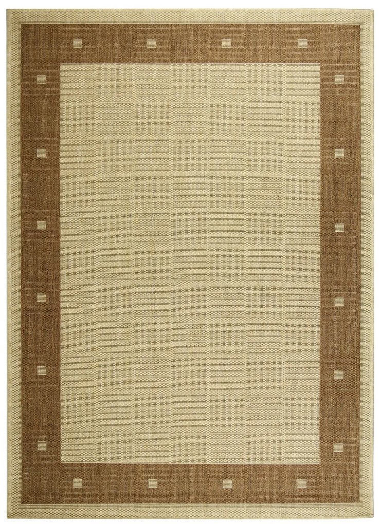 Oriental Weavers, Kusový koberec SISALO/DAWN 879/J84D (634D), 66x120, béžová, chodba / předsíň