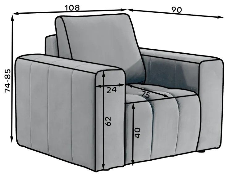 Lazaro 1F Materiál / Dekor: Monolith 29