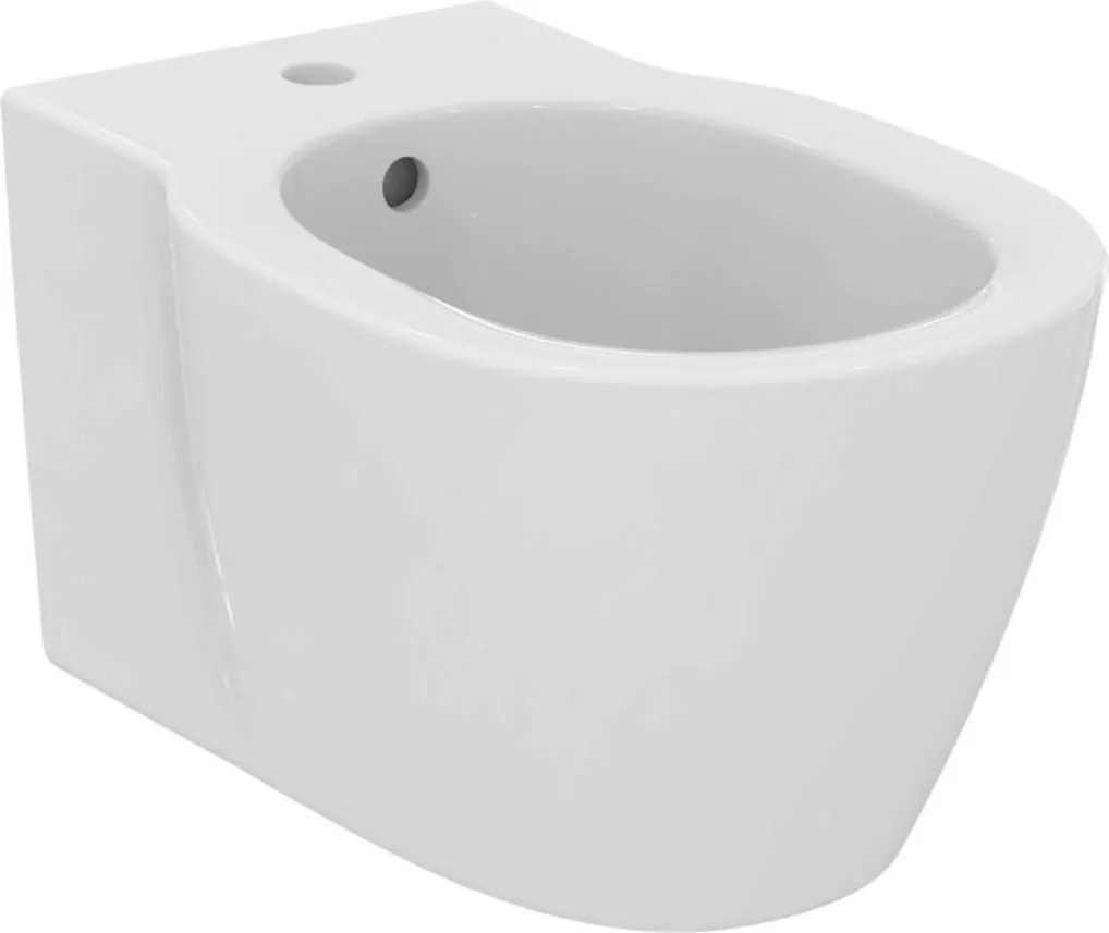 Ideal Standard Connect - Závěsný bidet, s přepadem, otvor pro baterii, Ideal Plus, bílá E2907MA