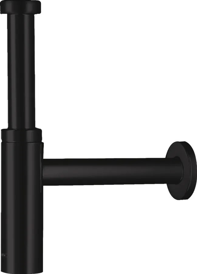 Hansgrohe Flowstar S, designový sifon, matná černá, HAN-52105670