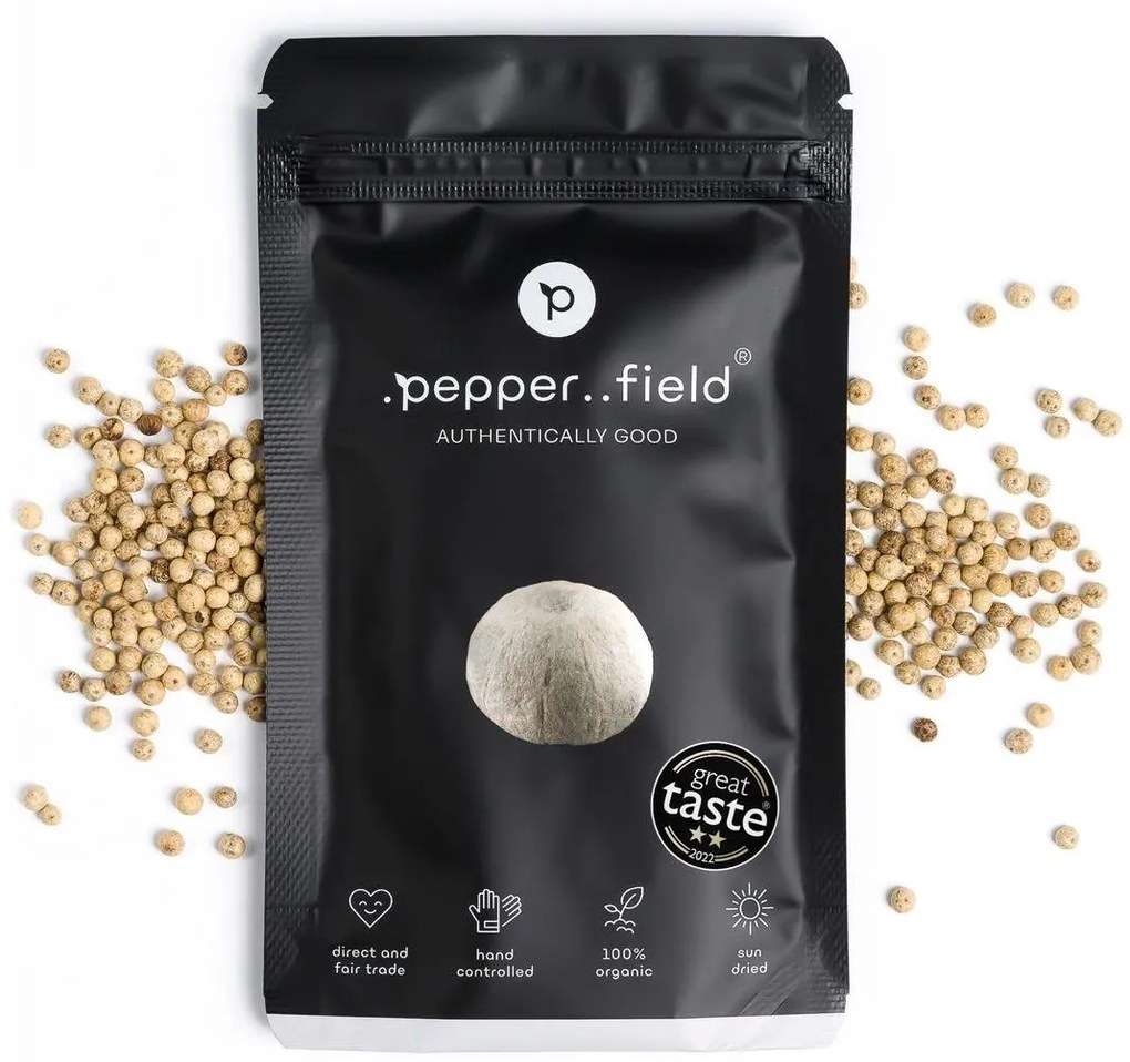 Pepř .pepper..field bílý kampotský pepř 50 g