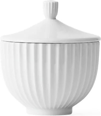 Lyngby Porcelæn Dóza Bonbonnière White - 10 cm