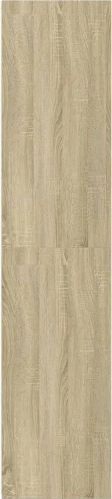 Skříň highboard dub sonoma 50 x 41 x 185 cm kompozitní dřevo 3281682