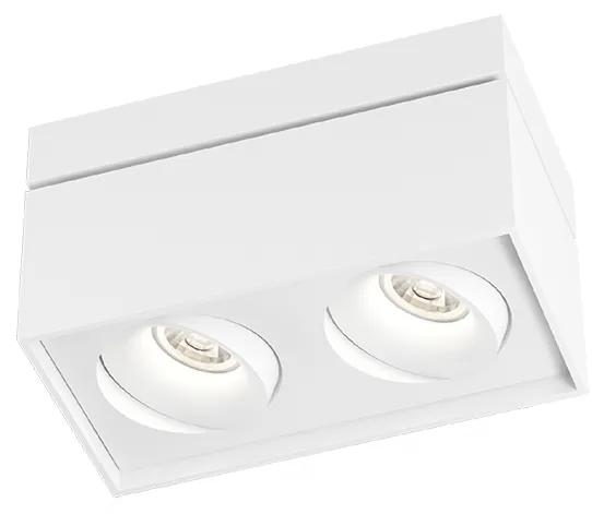 Stropní hranaté nastavitelné svítidlo Sirro 2.0 LED Barva: Bílá, Teplota chromatičnosti: 3000 Kelvinů