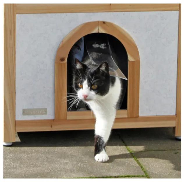Kerbl Zateplená bouda pro kočky TYROL ALPIN 88x57x77cm 0431-XG