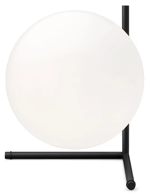 Flos IC Lights T2, designová lampa se stmívačem, 1x205W E27, černá, Ø 30cm, výška 35cm