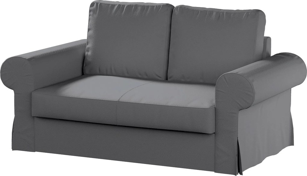 Potah na pohovku IKEA Backabro 2-místná, rozkládací barva šedá látka pletený vzor