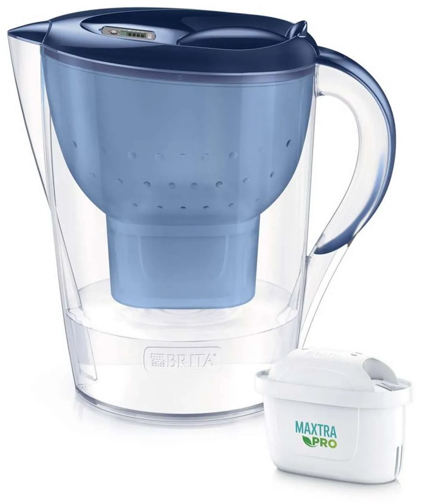 Brita Konvice - Filtrační konvice Marella XL Memo, objem 3,5 l, filtr Maxtra Pro, modrá 1052778