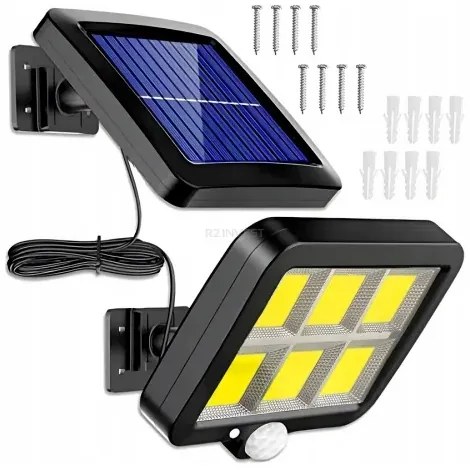 Solární LED lampa BY-F100 - 120 COB