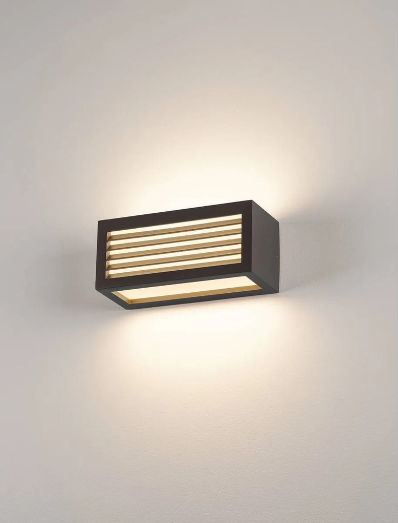 LA 232495 Venkovní svítidlo BOX-L E27 nástěnná antracit 230V E27 18W IP44 - BIG WHITE (SLV)
