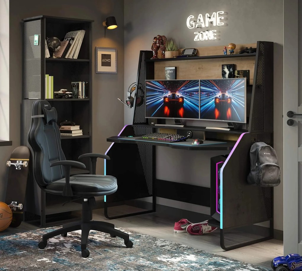 Počítačový psací stůl Black