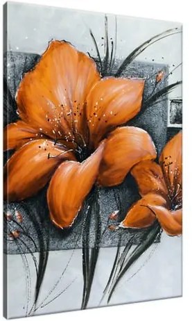 Ručně malovaný obraz Nádherné oranžové Vlčí máky 70x100cm RM2454A_1AB
