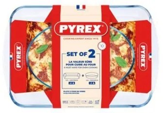 SADA 2x Pekáč PYREX 3,7/2,2 l