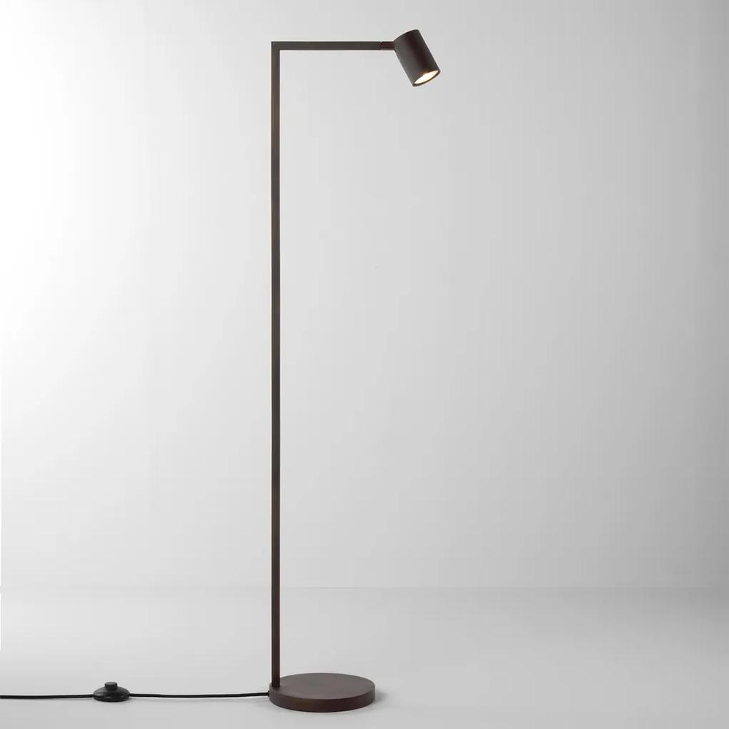 Architektonická stojací lampa s pohyblivou hlavou Ascoli Floor  Architektonická stojací lampa s pohyblivou hlavou Ascoli Floor Barva: Bronzová