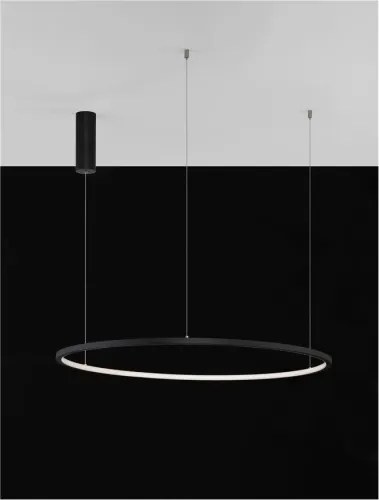 Závěsné LED svítidlo NOVA LUCE TARQUIN 46W 3000K 9345605 stmívatelné Triac