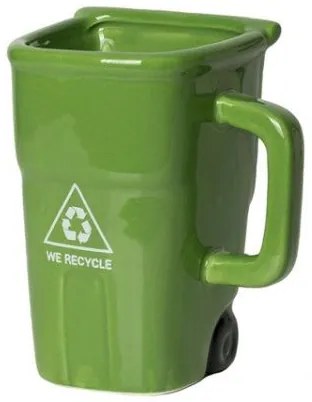 Zelený hrnek - koš pro milovníky recyklace