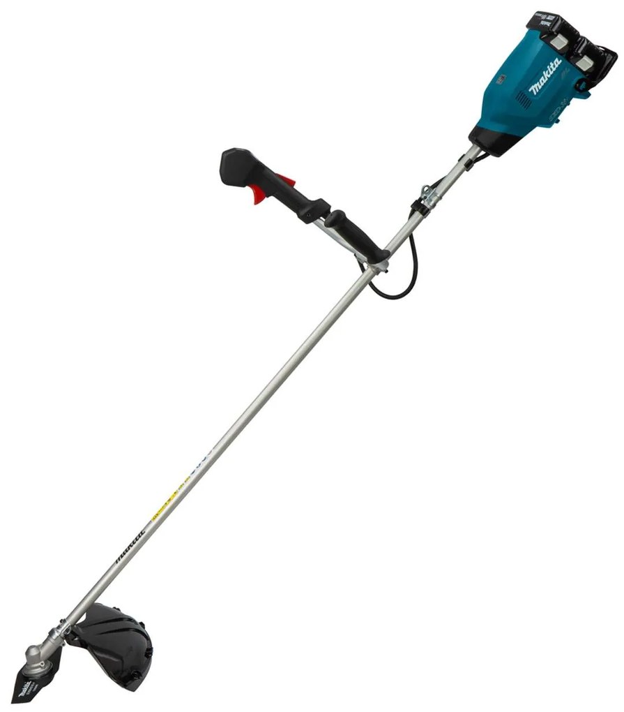 Makita Zahradní technika - 18V AKU křovinořez, záběr 43 cm, 2x aku 5,0 Ah Li-Ion, nabíječka DUR369APT2